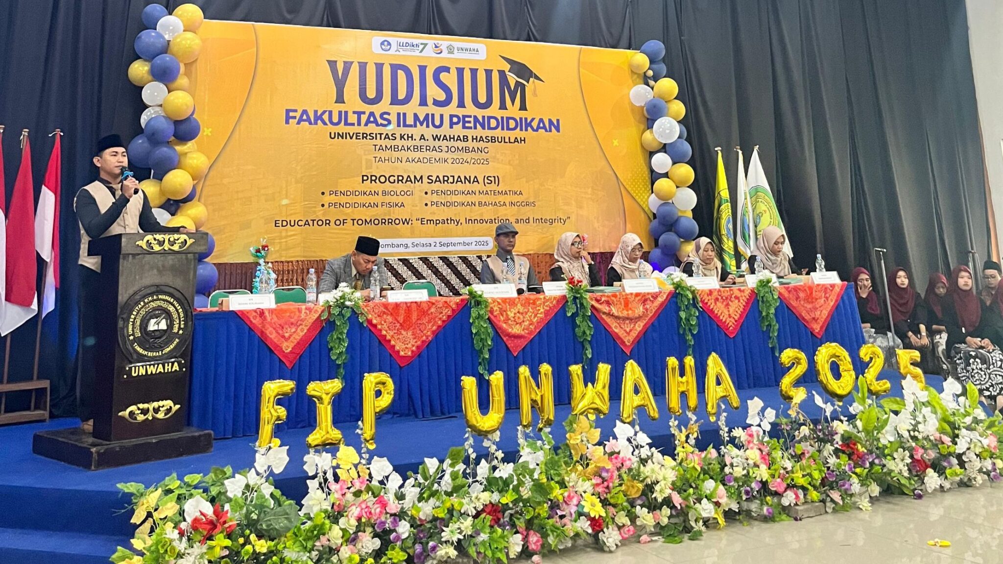 Yudisium FIP 2025: Lepas 49 Pendidik Generasi Bangsa - Universitas KH. A. Wahab Hasbullah